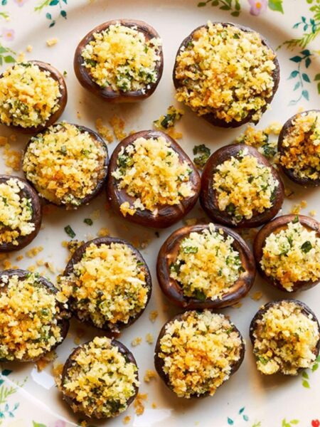 Ina Garten Crab Stuffed Mushrooms - Delish Sides
