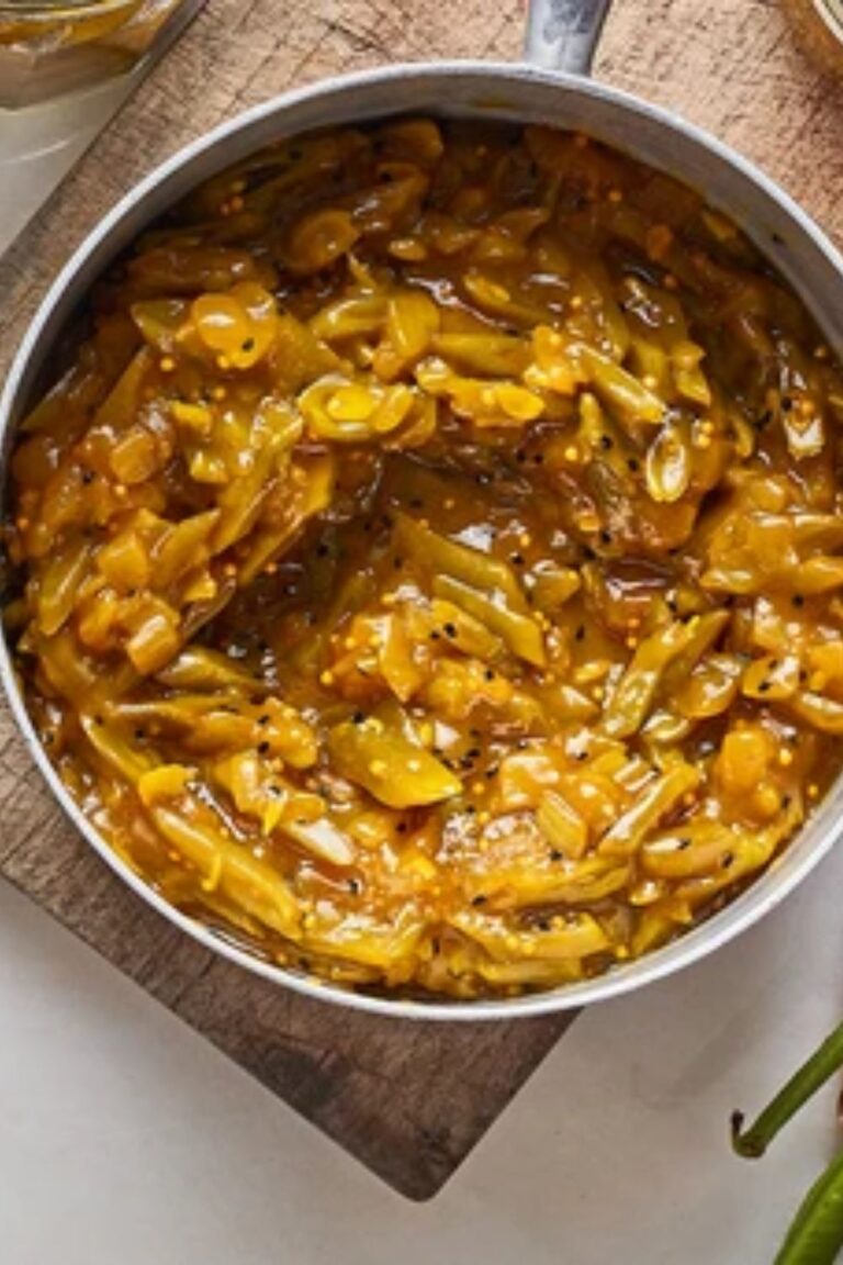 Jamie Oliver Runner Bean Chutney - Delish Sides