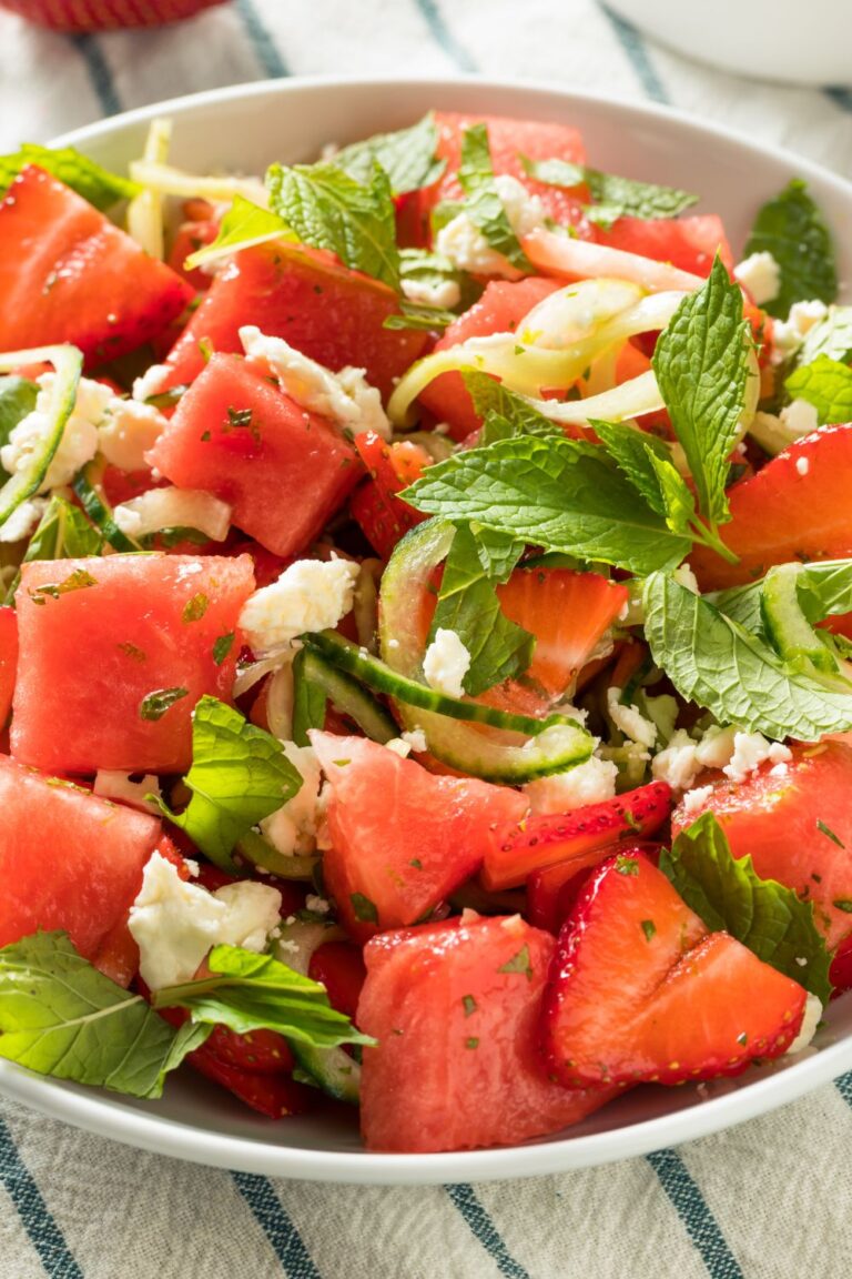 Jamie Oliver Watermelon Salad - Delish Sides