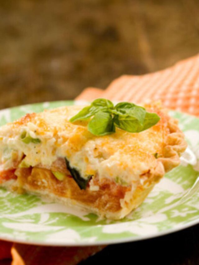 Paula Deen Tomato Pie - Delish Sides