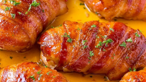 Paula Deen Bacon Wrapped Chicken - Delish Sides