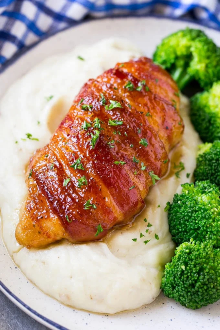 Paula Deen Bacon Wrapped Chicken - Delish Sides