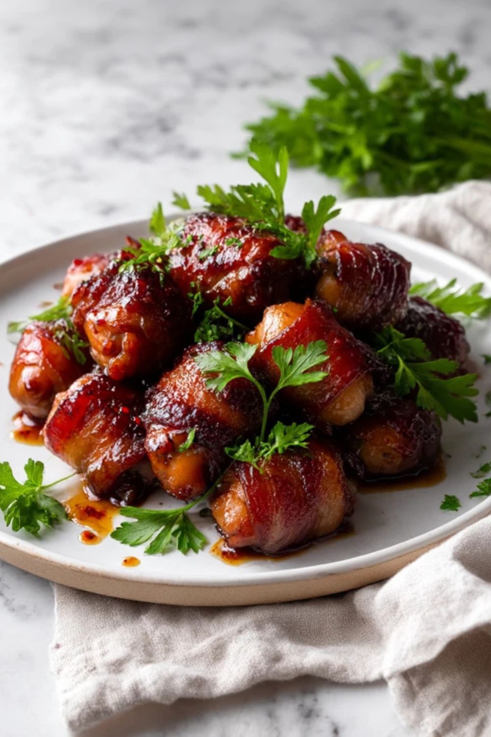 Paula Deen Bacon Wrapped Chicken Recipe - Delish Sides