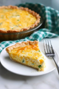 Joanna Gaines 3 Cheese Quiche - Delish Sides