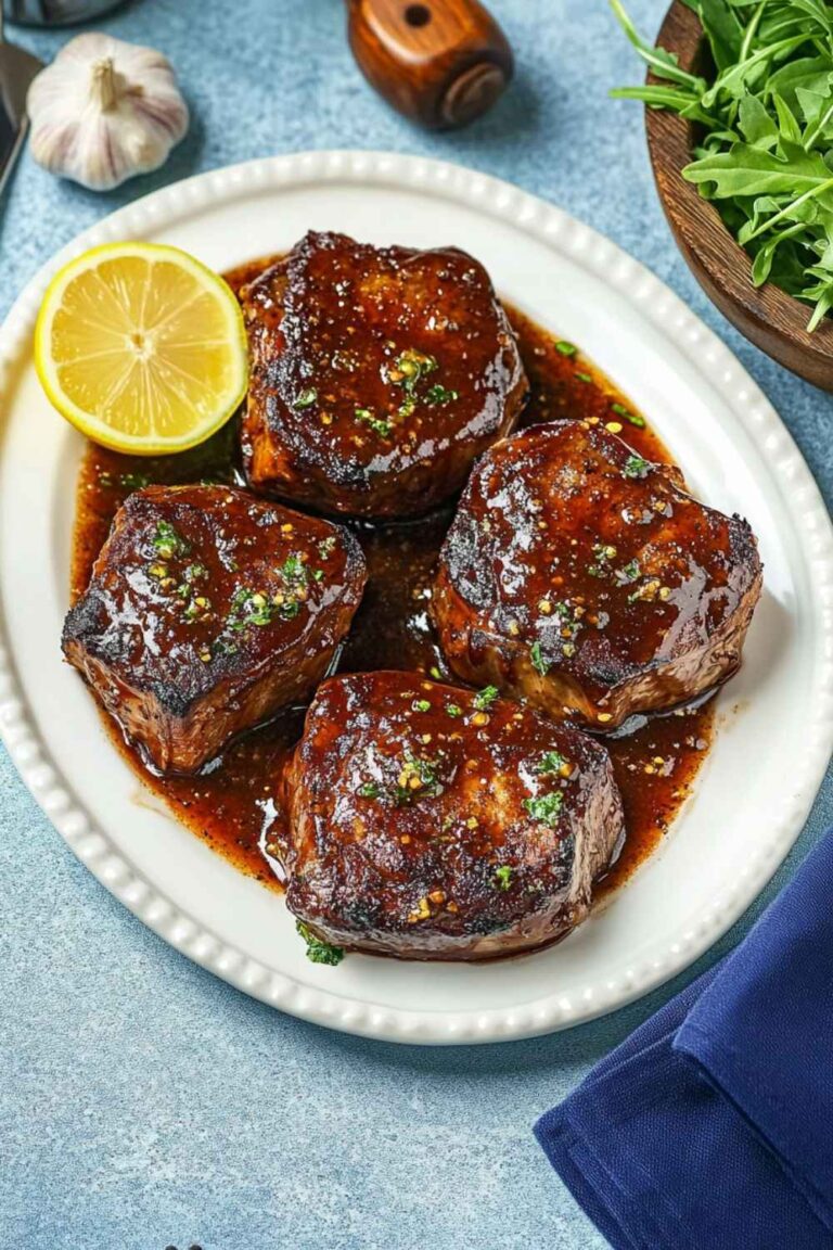 Julia Child Beef Tournedos - Delish Sides