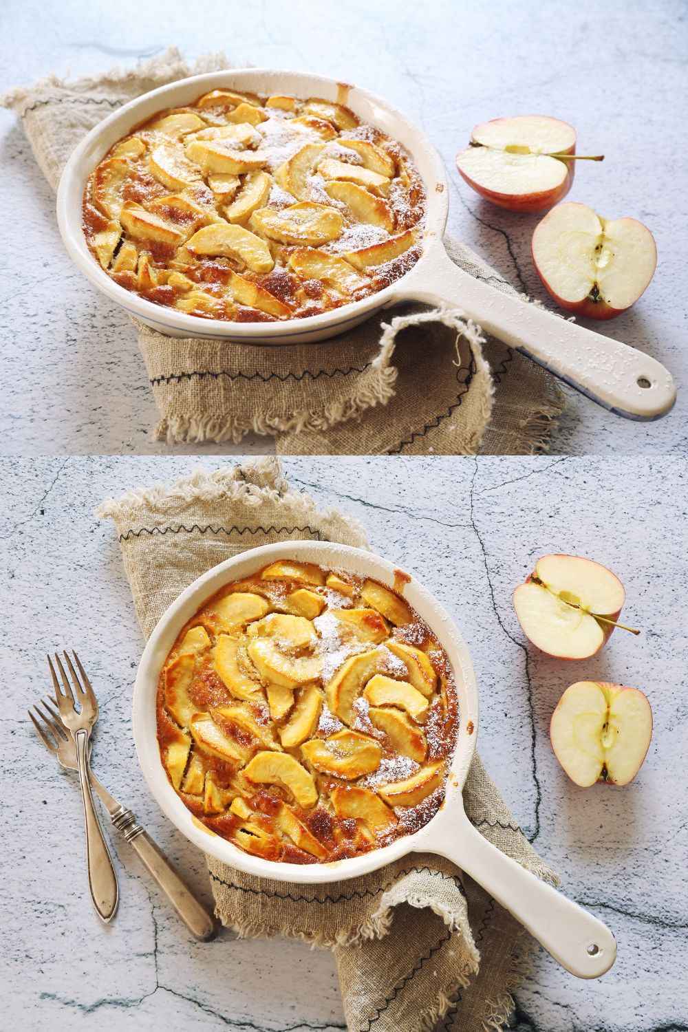 Ina Garten Apple Clafoutis - Delish Sides