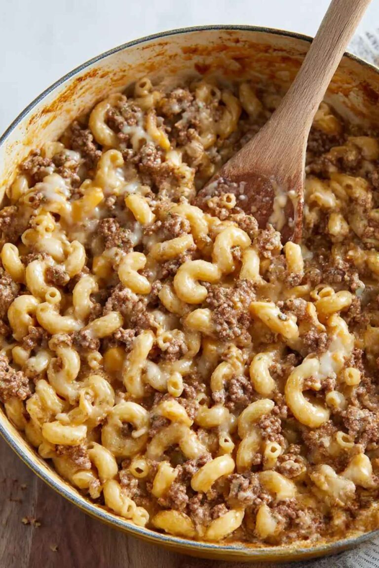 Pioneer Woman Hamburger Mac and Cheese Recipe - Delish Sides